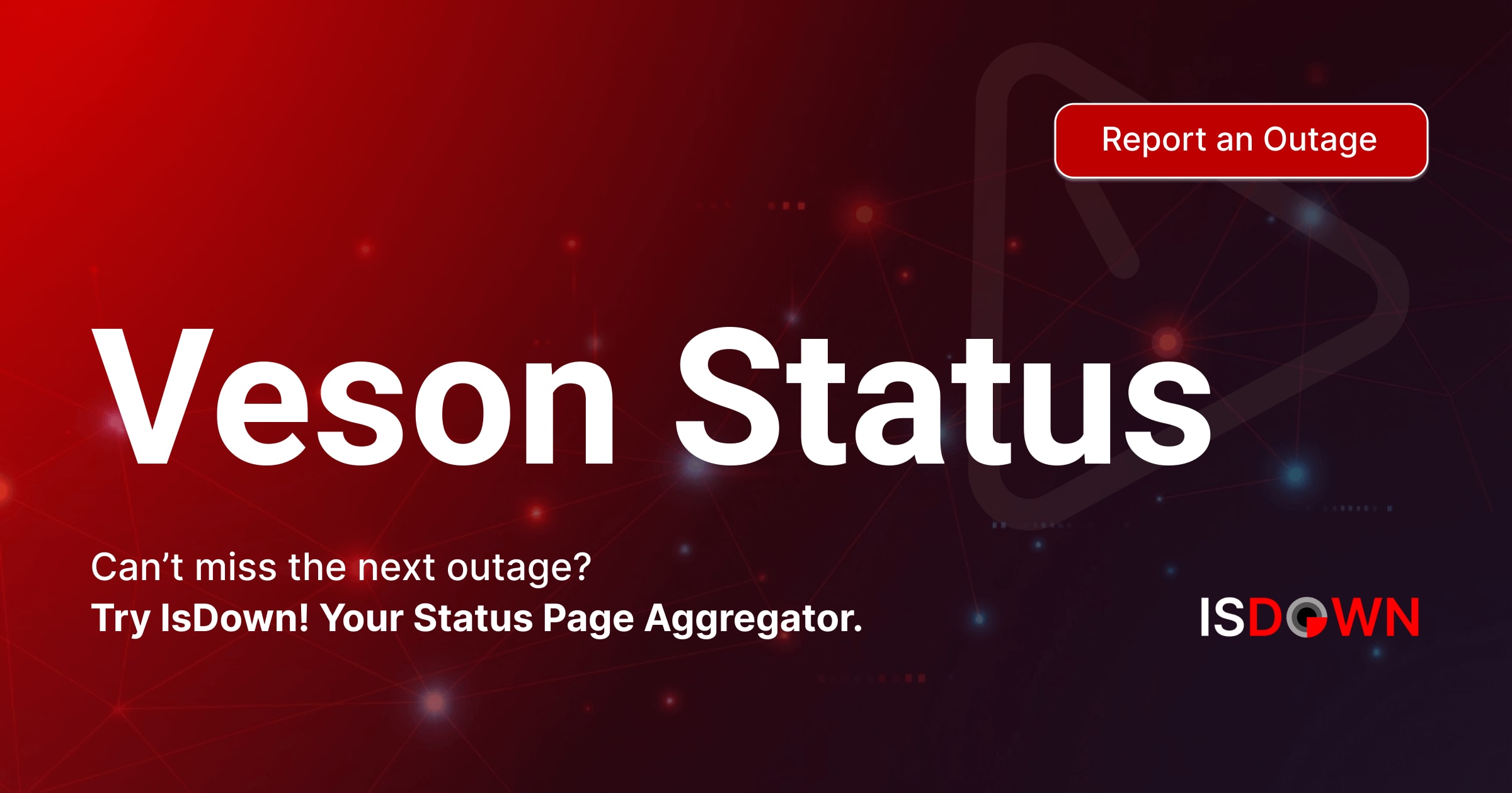 Is Veson Down? Check current status and user reports | IsDown