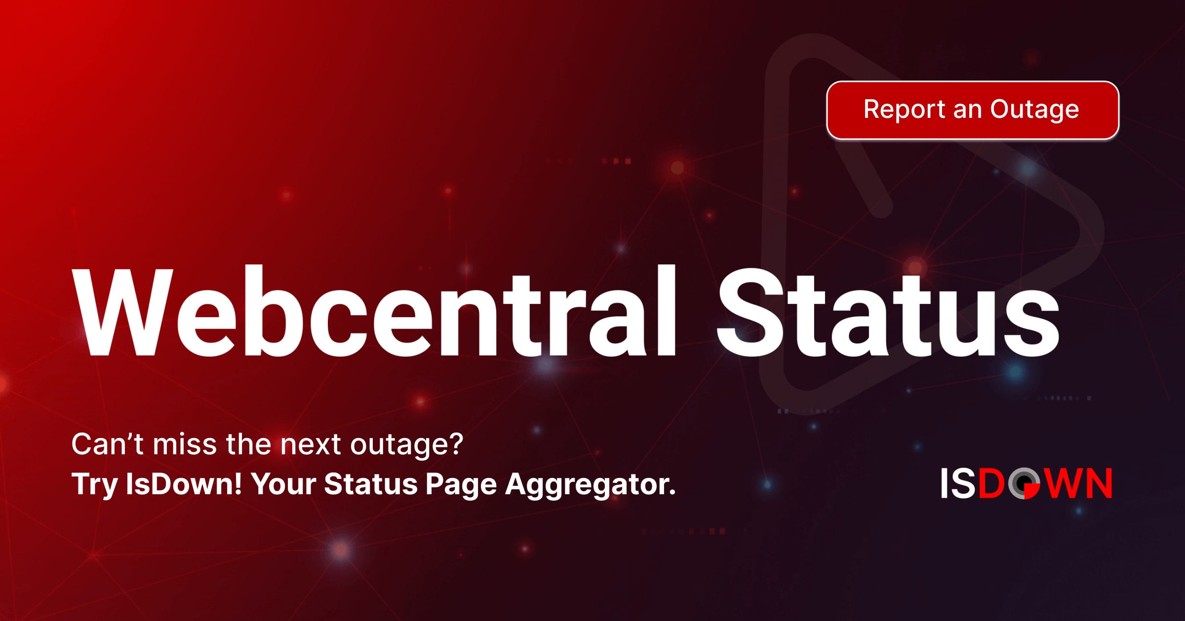 Is Webcentral Down? Check current status and user reports | IsDown
