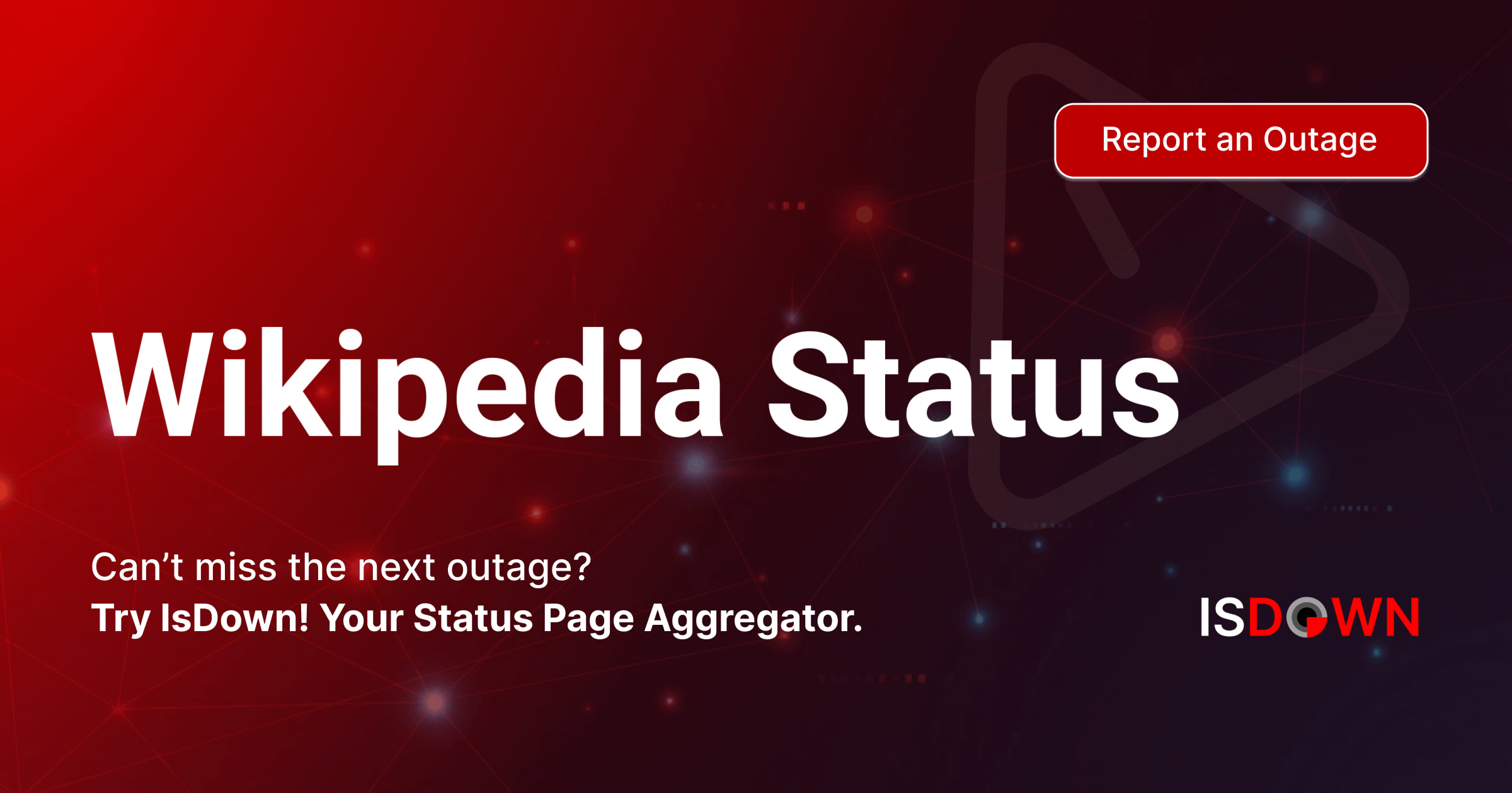 Is Wikipedia Down? Check current status and user reports | IsDown