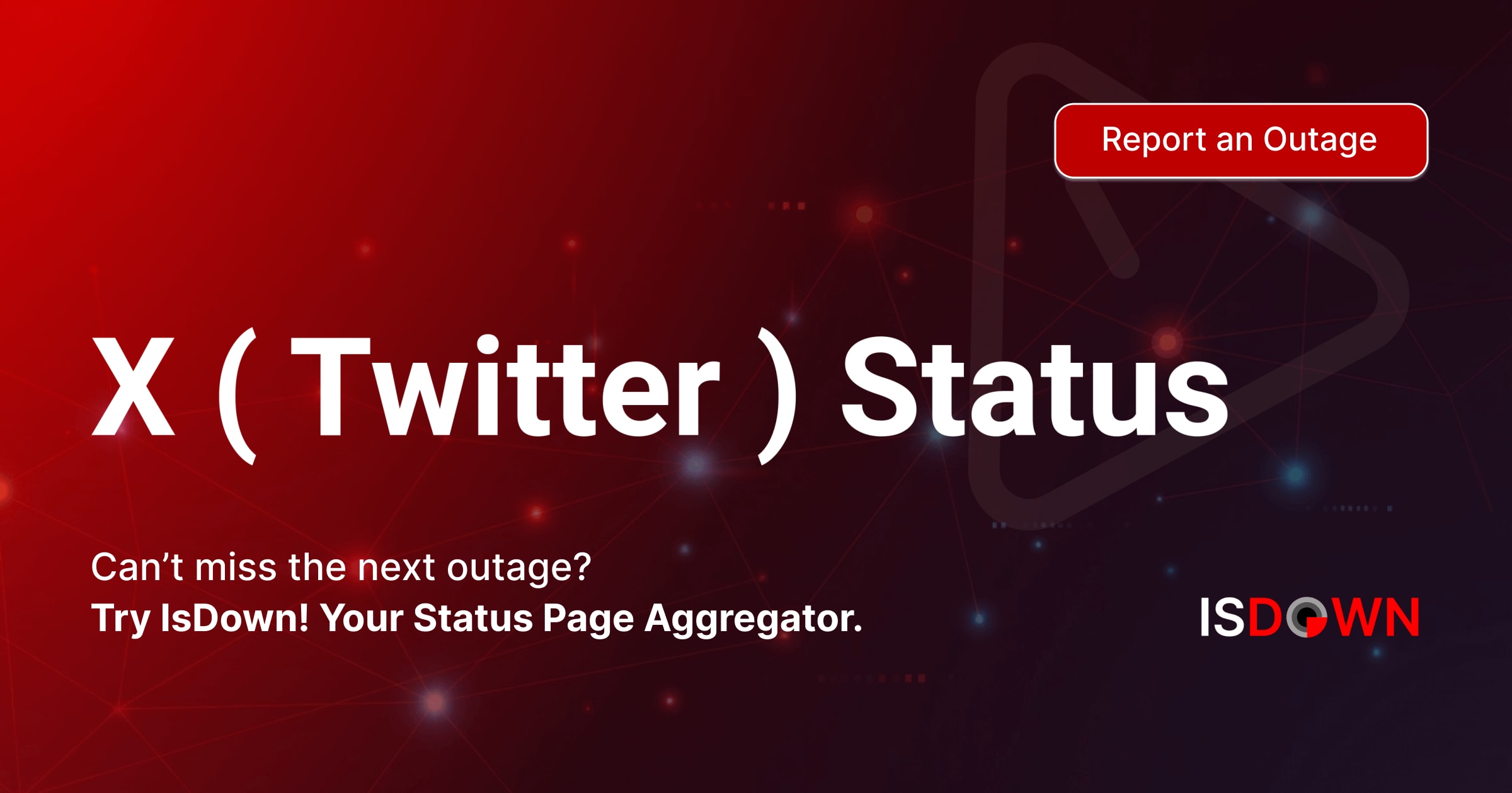 Is X ( Twitter ) Down? Check current status and user reports | IsDown